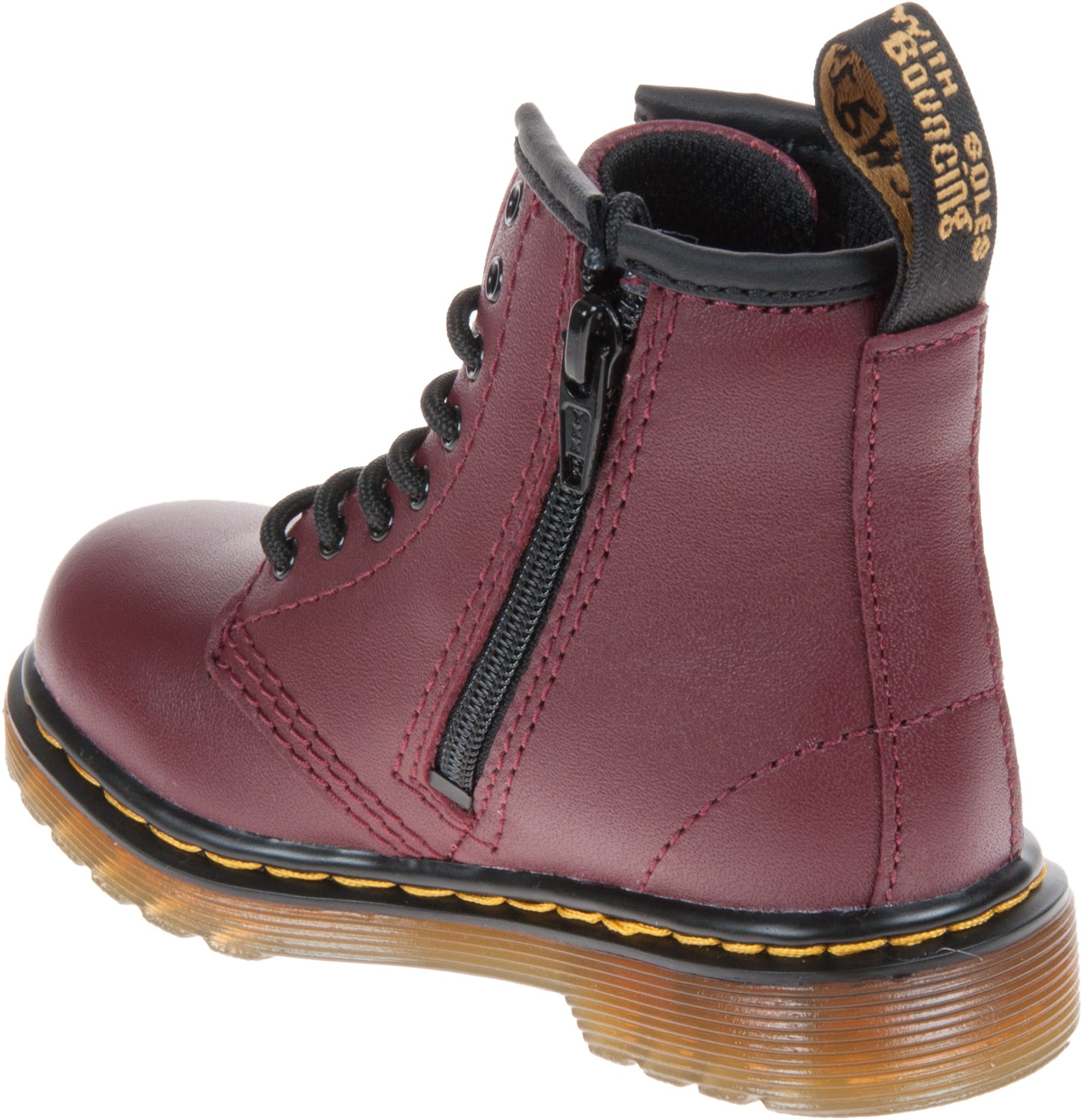 Dr. Martens 1460 Toddler [Brooklee] Cherry Red Softy 15373601 - Boys ...
