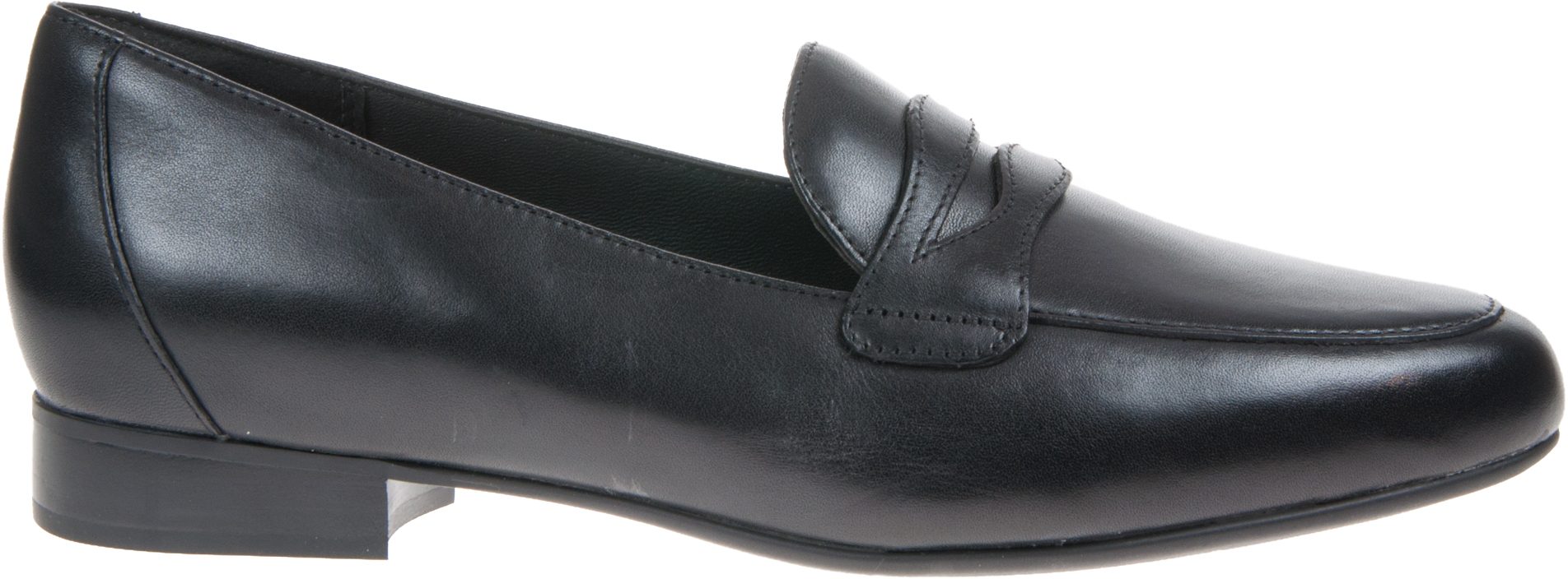 Clarks Un Blush Go Black Leather 26137170 - Everyday Shoes - Humphries ...