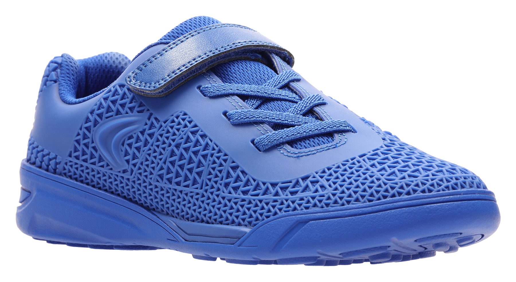 Clarks Award Blaze Junior Blue Combi 26141306 - Boys Trainers ...