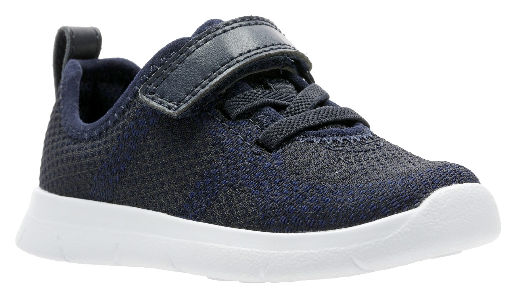 Clarks Ath Flux Toddler Navy 26141269 - Boys Trainers - Humphries Shoes
