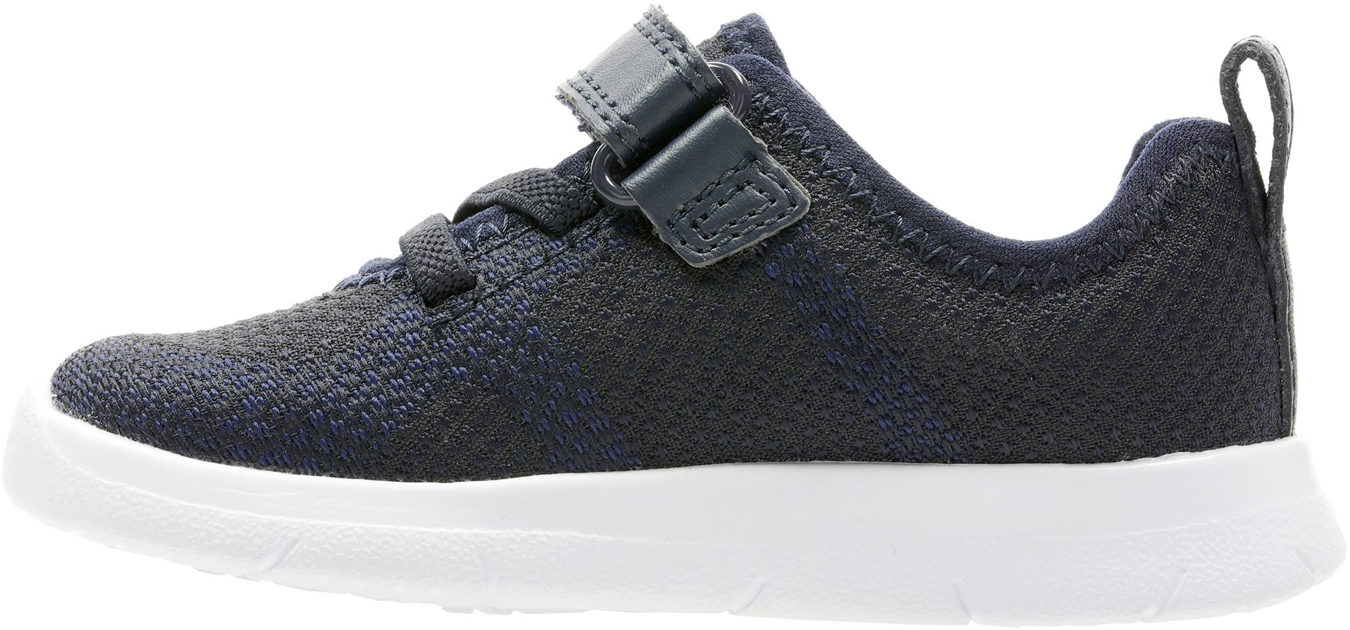 Clarks Ath Flux Toddler Navy 26141269 - Boys Trainers - Humphries Shoes