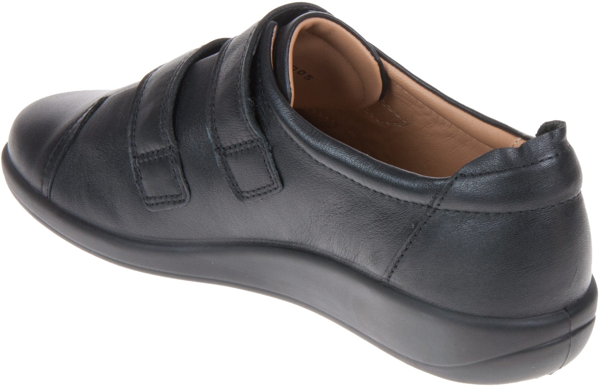 Hotter Leap Black Leather 2 LEAPZ2 - Everyday Shoes - Humphries Shoes