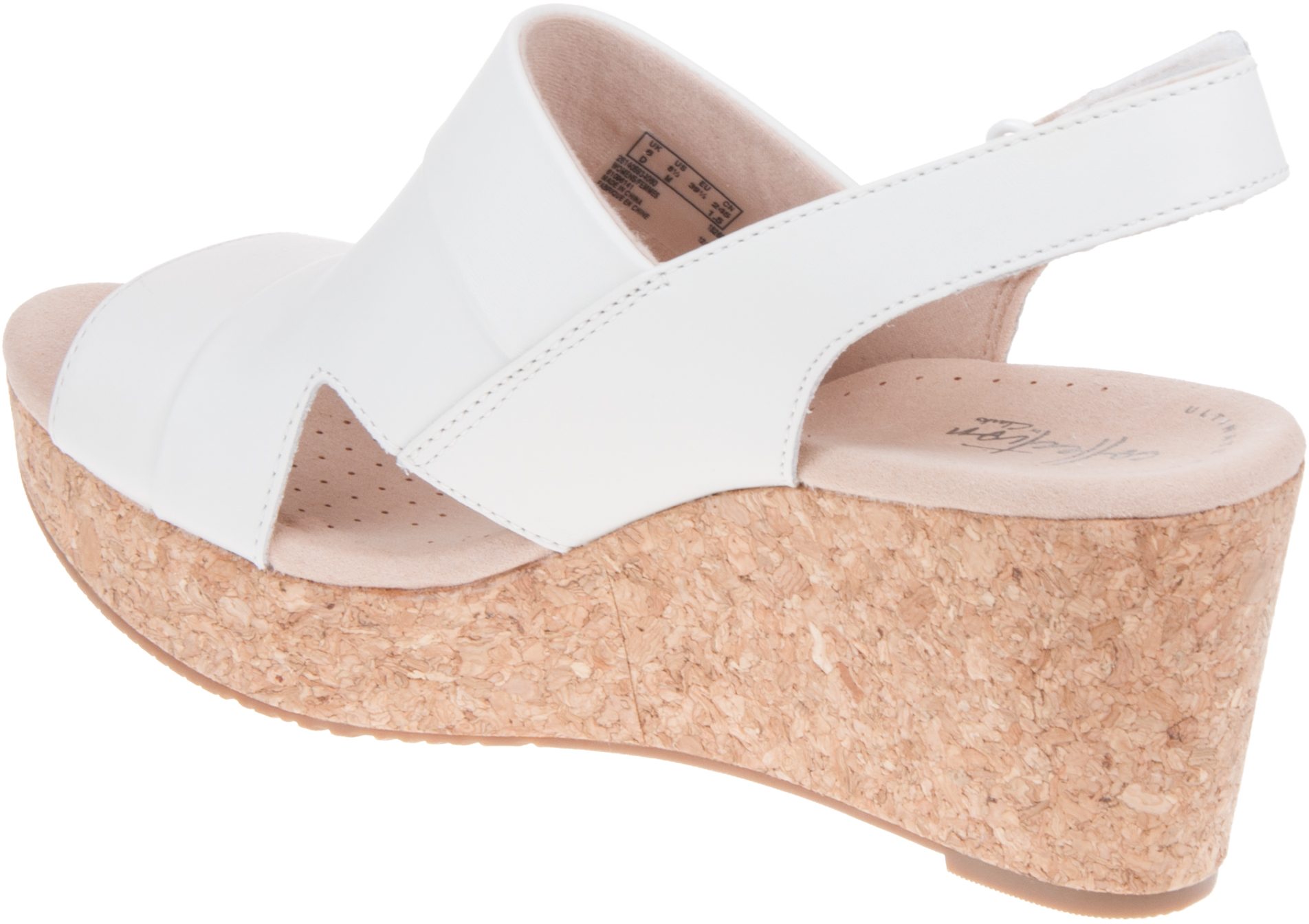 Clarks Annadel Ivory White 26140593 - Full Sandals - Humphries Shoes
