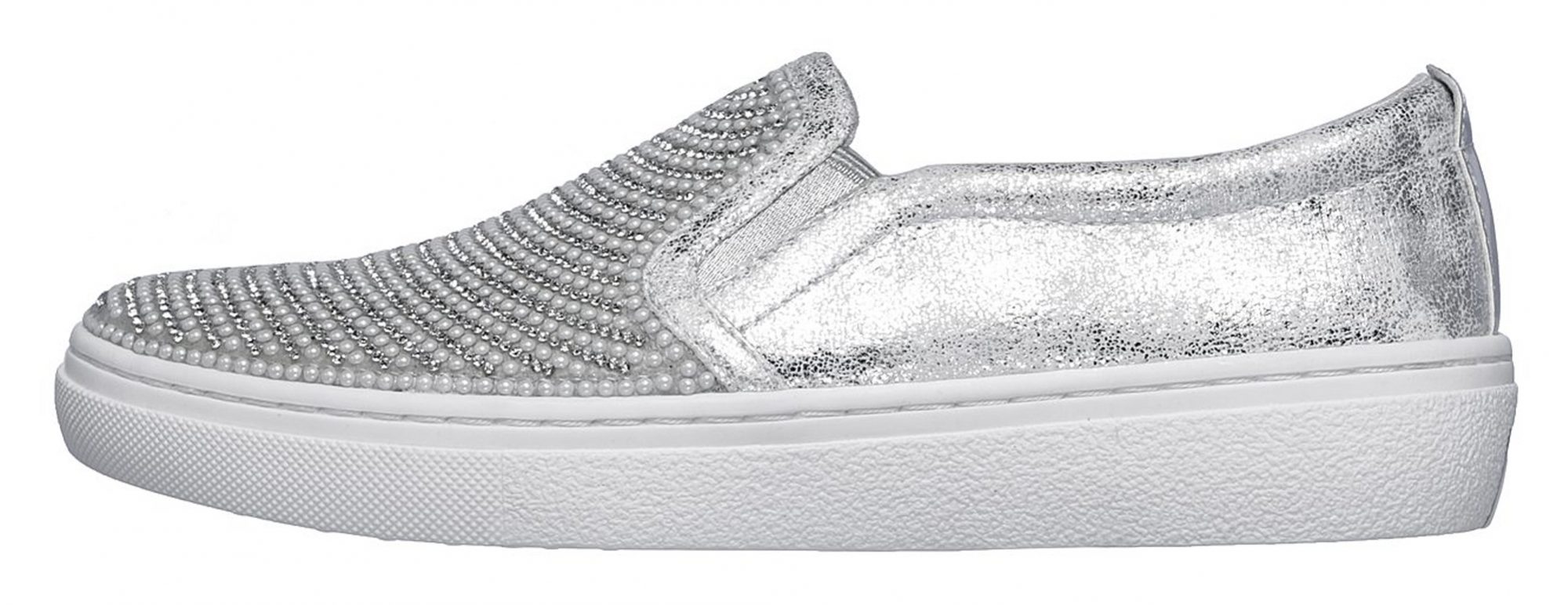 Skechers Goldie - Shiny Shaker Silver 73769 SIL - Everyday Shoes ...