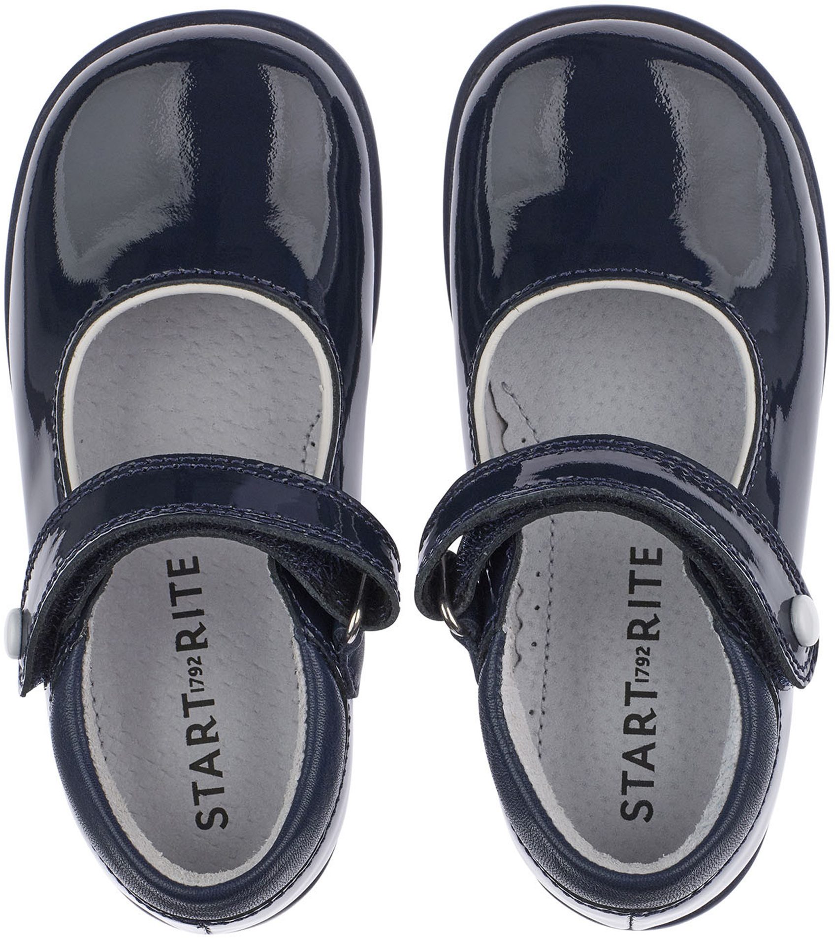 Start-Rite Slide Navy Patent 1718_9 - Girls Shoes - Humphries Shoes