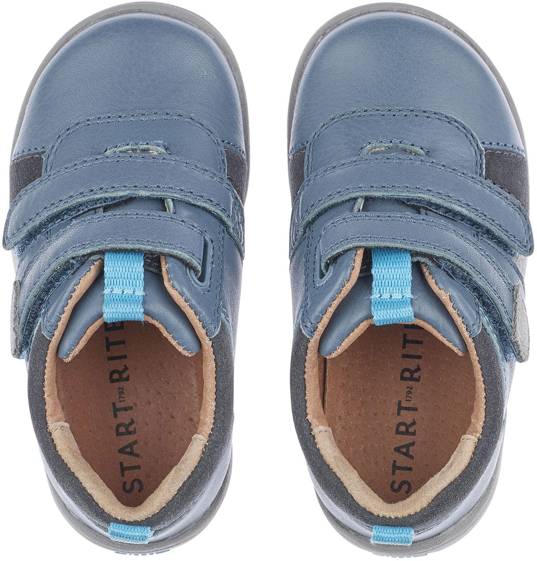 Start-Rite Grip Blue Leather 1697_2 - Boys Shoes - Humphries Shoes