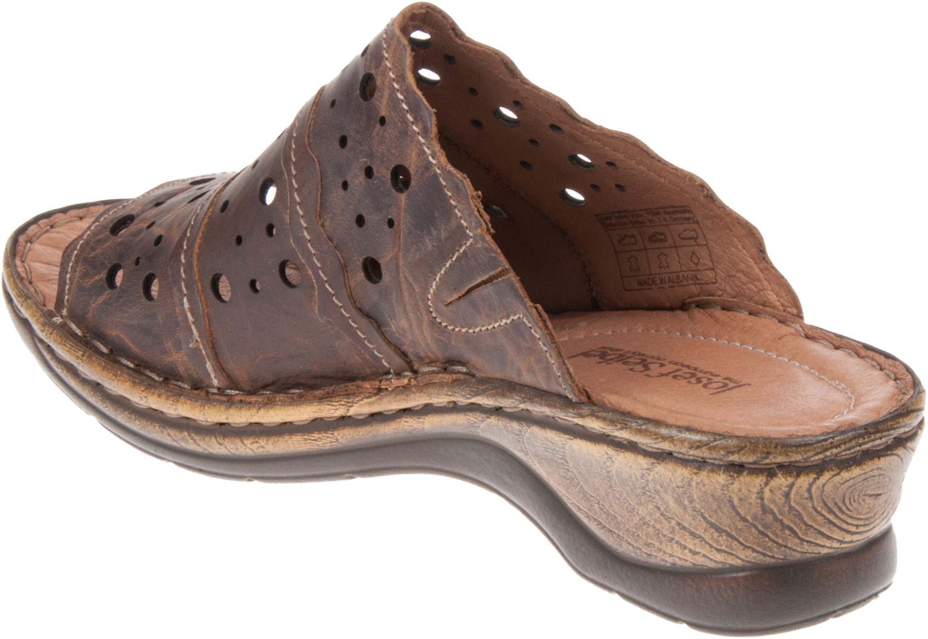 Josef Seibel Catalonia 43 Brandy 56543 95 320 - Mule Sandals ...