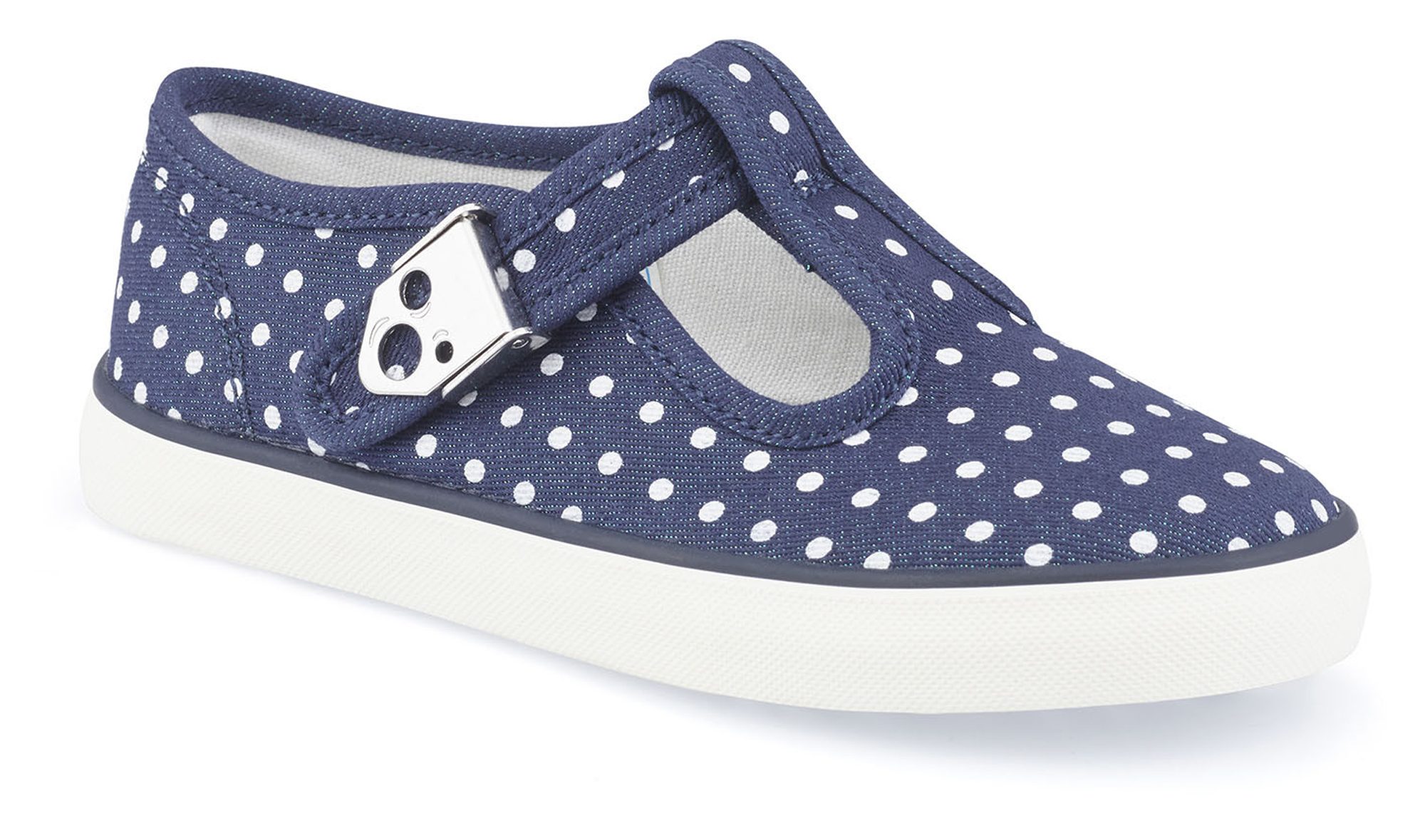 Start-Rite Jitterbug Navy Canvas 6166_9 - Girls Canvas Styles ...