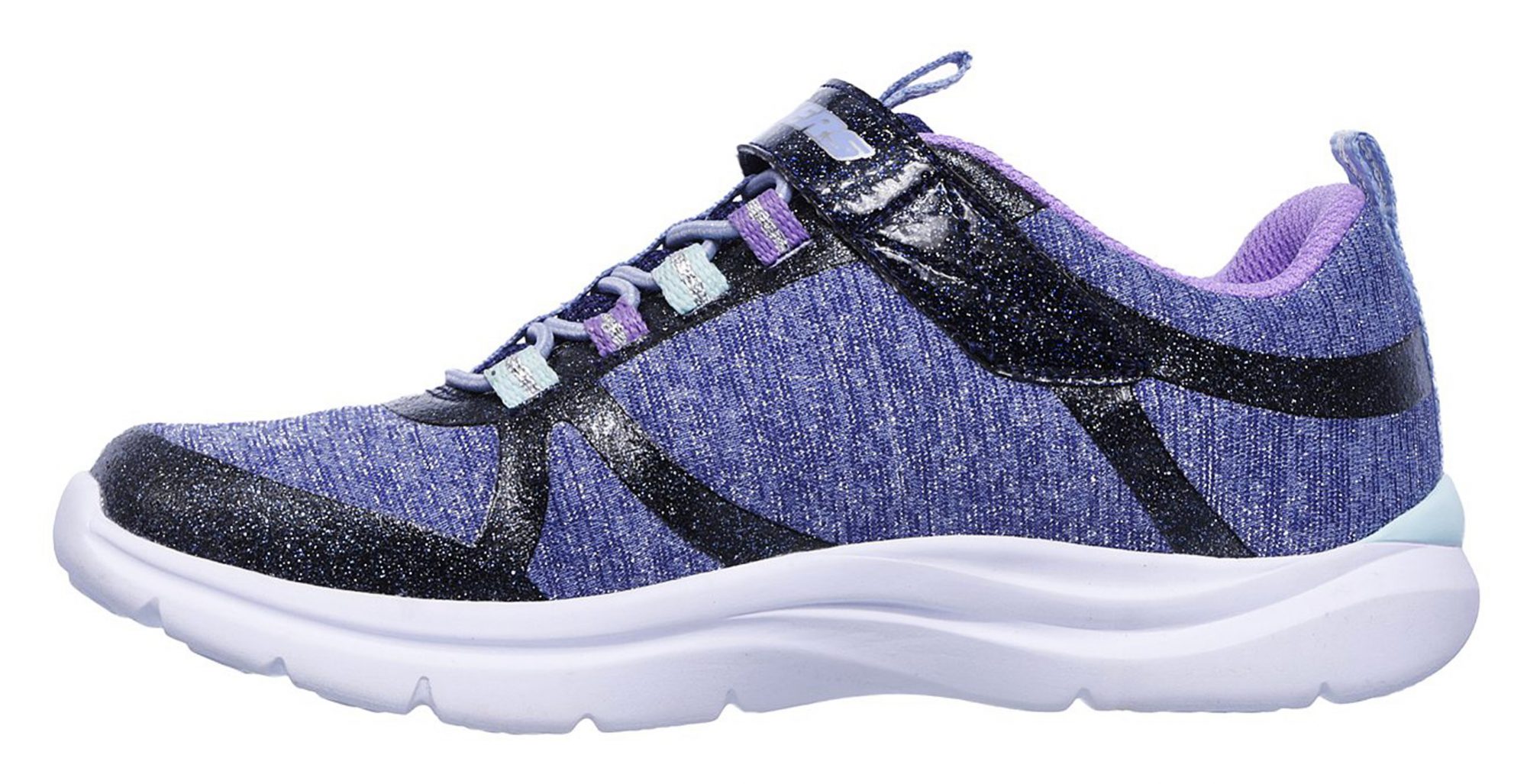 Skechers Trainer Lite - Jazzy Jumpers Navy / Multi 81485L NVMT - Girls ...