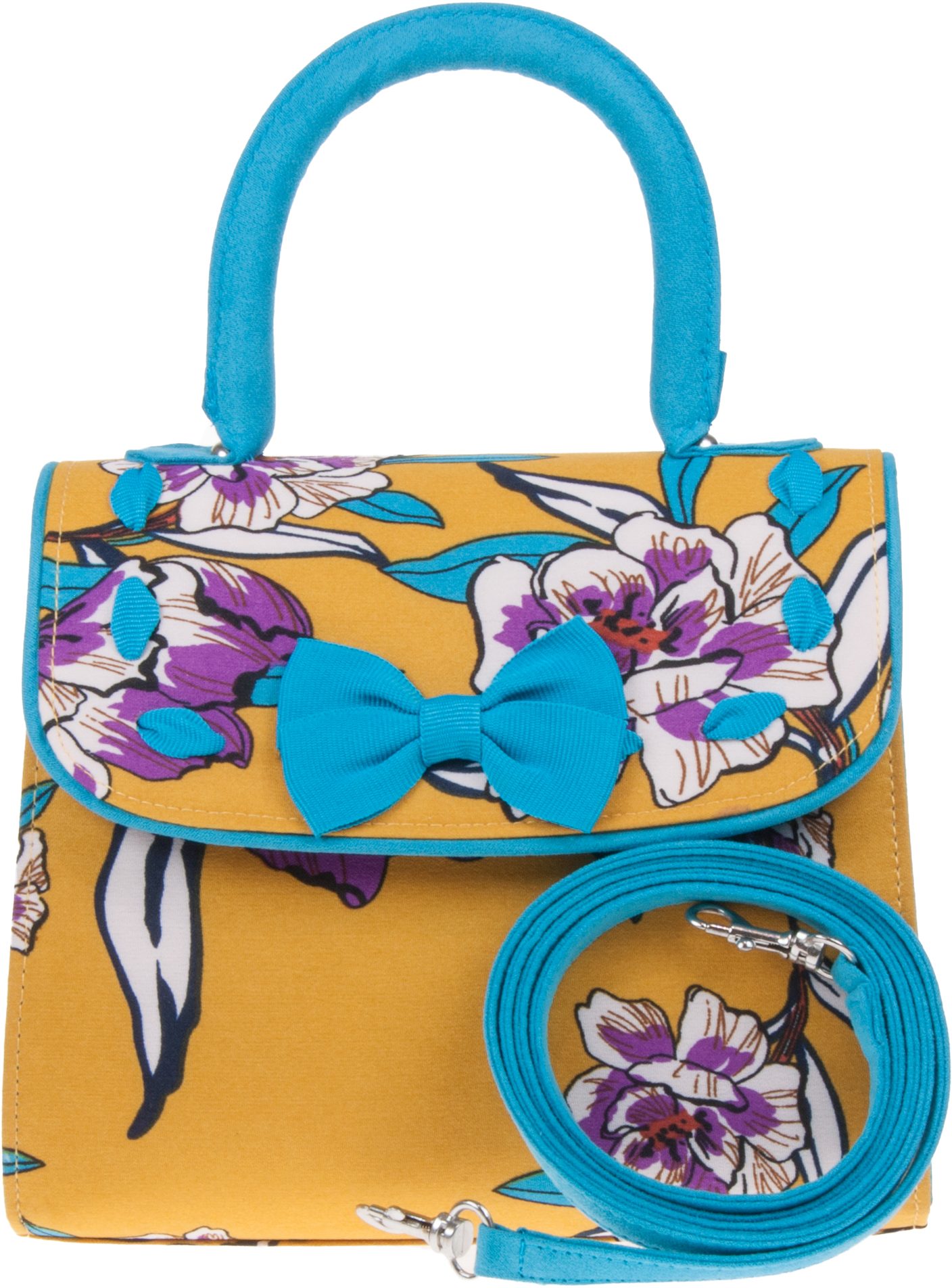 Ruby Shoo Santiago Mustard 50178 - Clutch Bags - Humphries Shoes