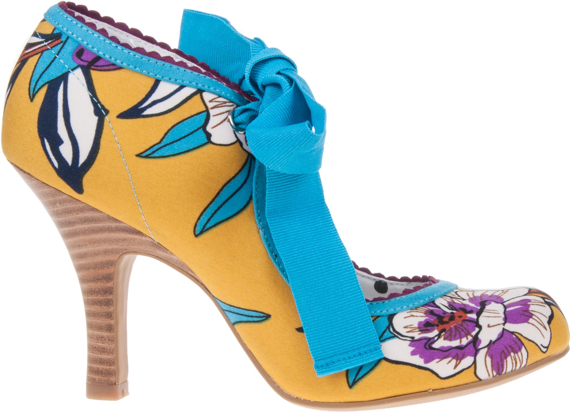 Ruby Shoo Willow Mustard 09266 - Court Shoes - Humphries Shoes