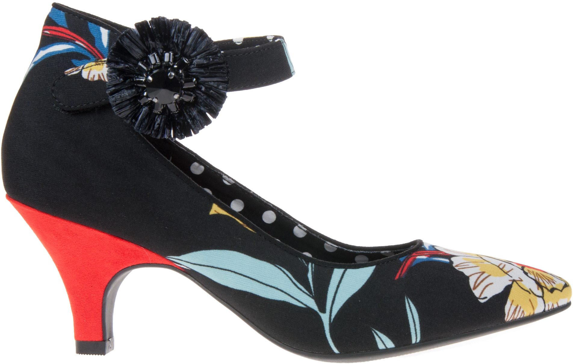 Ruby Shoo Carla Floral 09281 - Court Shoes - Humphries Shoes