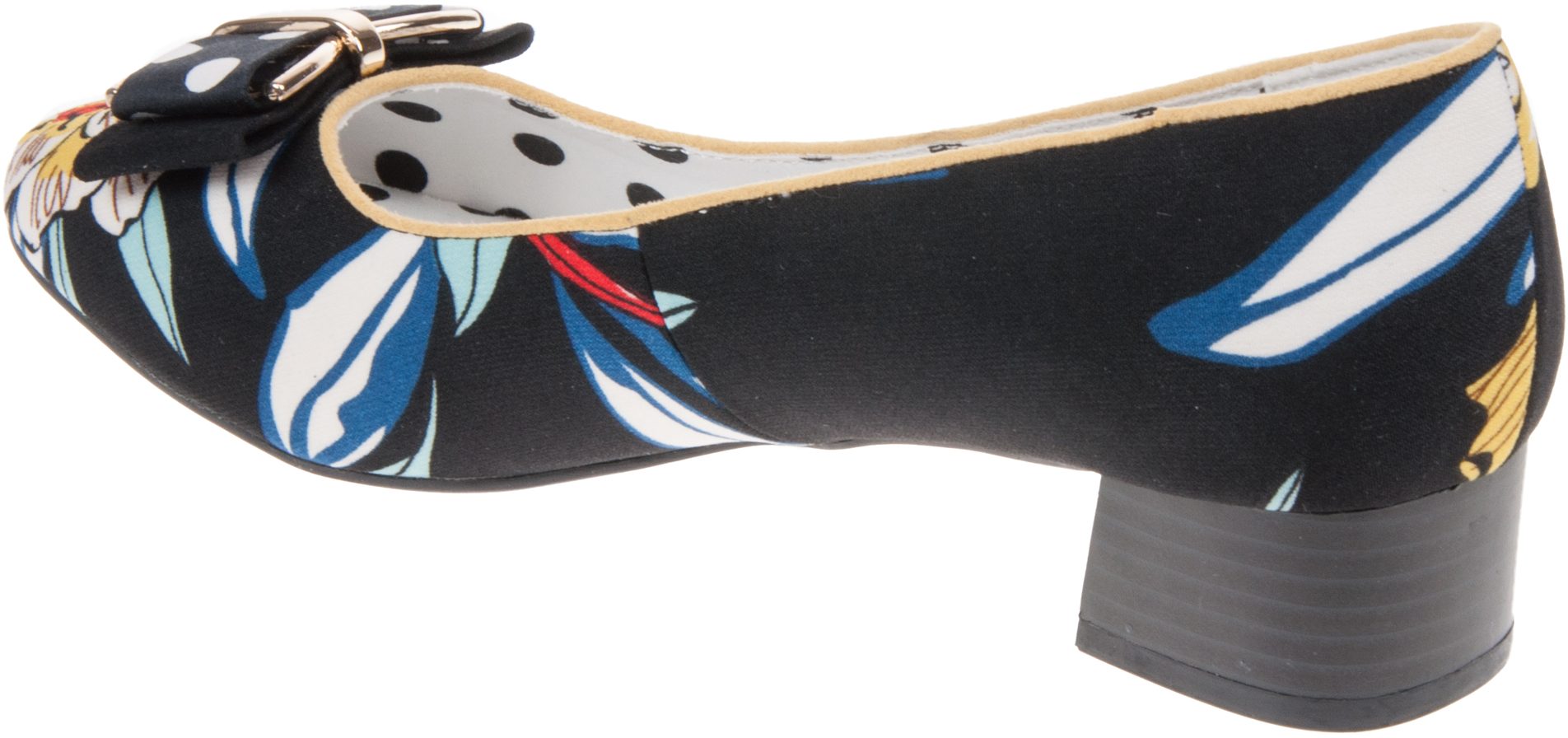 Ruby Shoo June Black floral 09283 - Everyday Shoes - Humphries Shoes