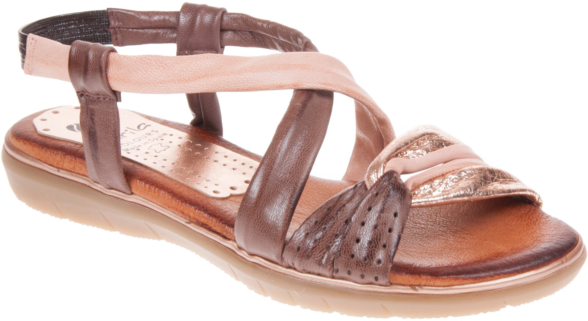 Marila 601 Em Brown 601 EM - Full Sandals - Humphries Shoes