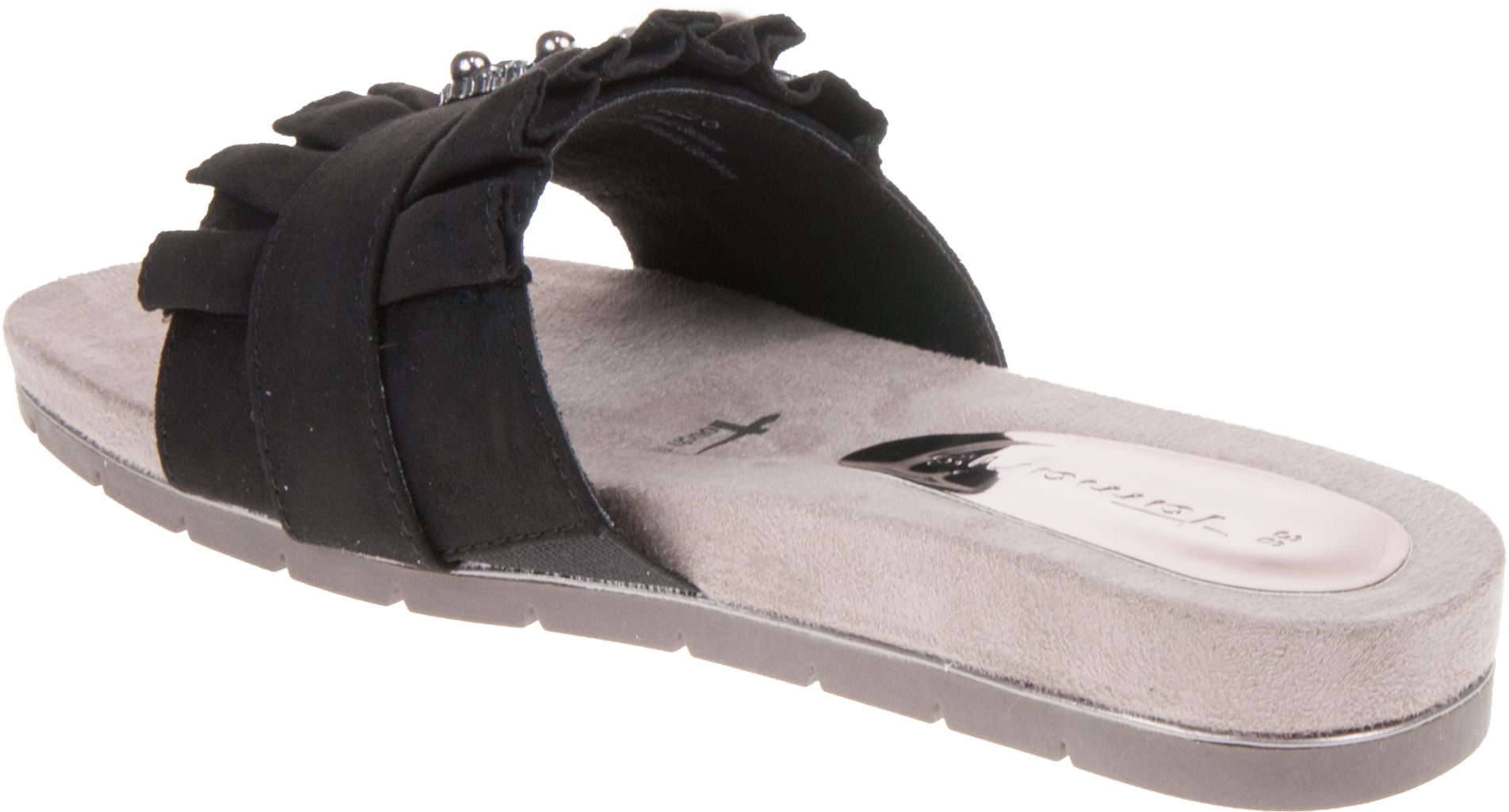 Tamaris Locust 08 Black Uni 27108-22 007 - Mule Sandals - Humphries Shoes