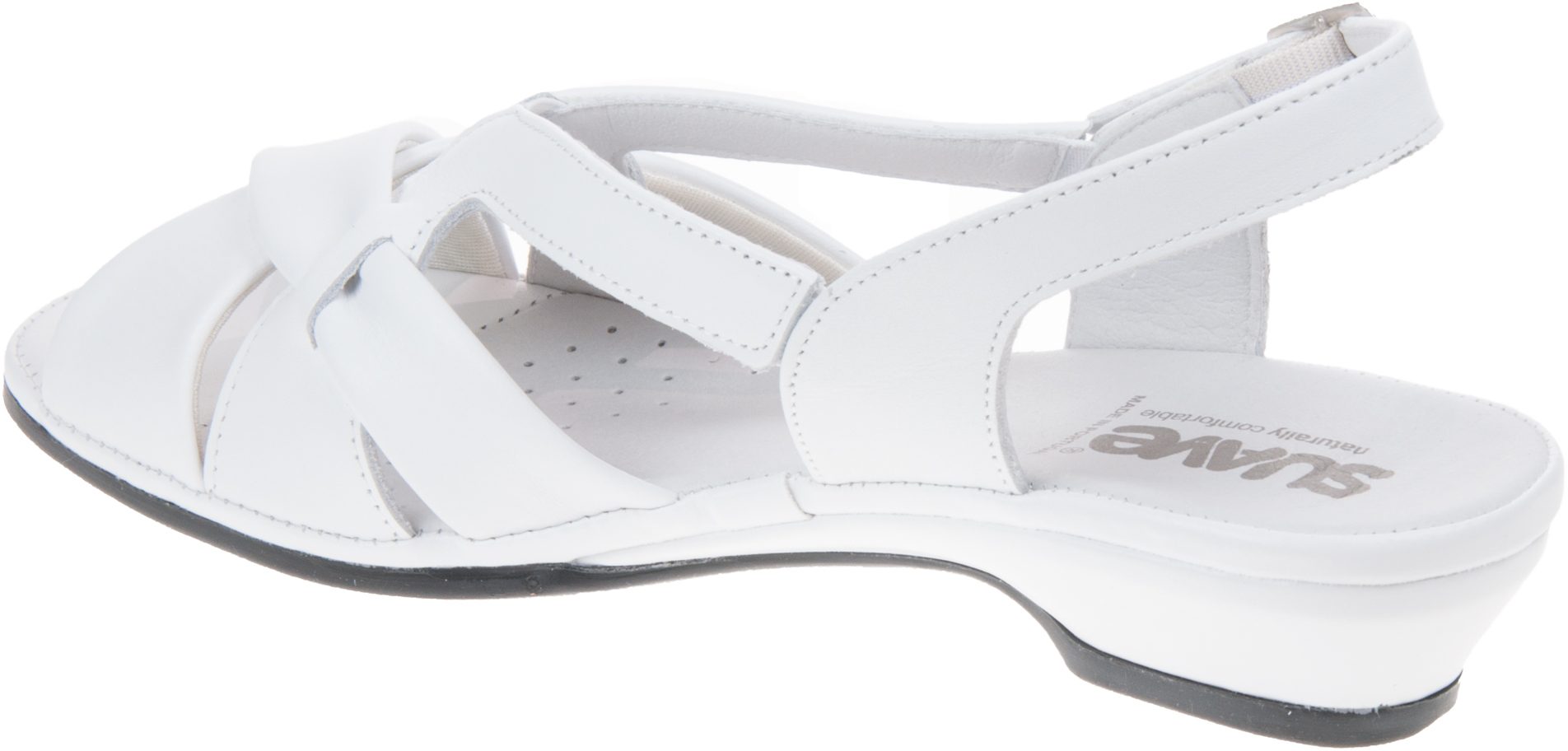 Suave Pru White 224417 - Full Sandals - Humphries Shoes
