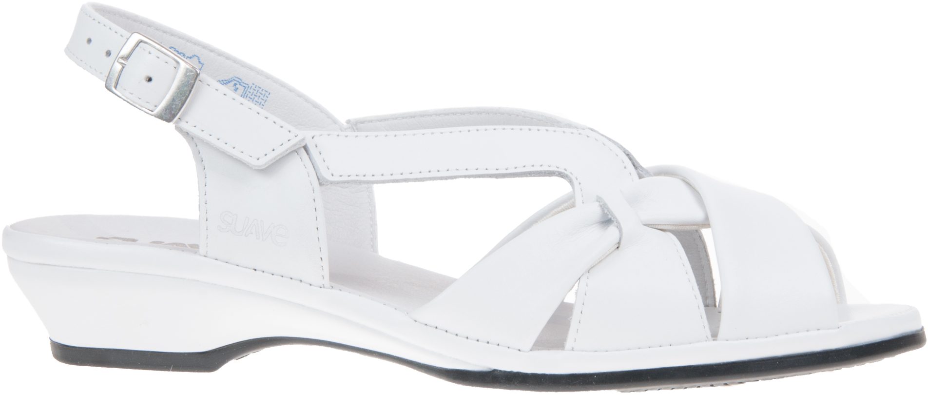 Suave Pru White 224417 - Full Sandals - Humphries Shoes