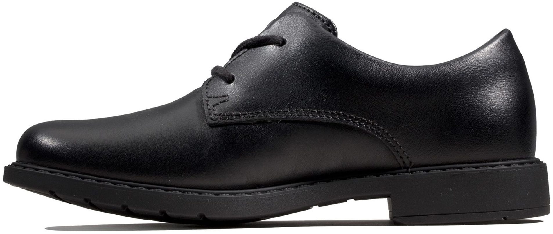 Clarks Scala Loop Kid Black Leather 26142830 - Boys School Shoes ...
