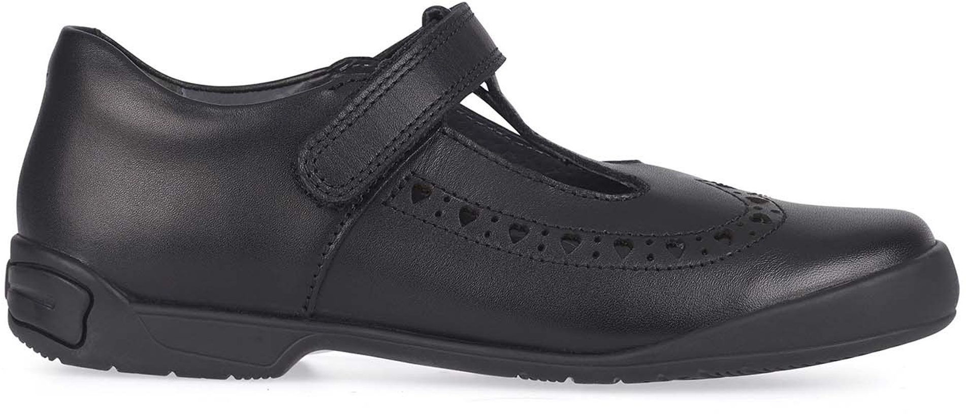 Start-Rite Leapfrog Black Leather 2789_7 - Girls School Shoes ...