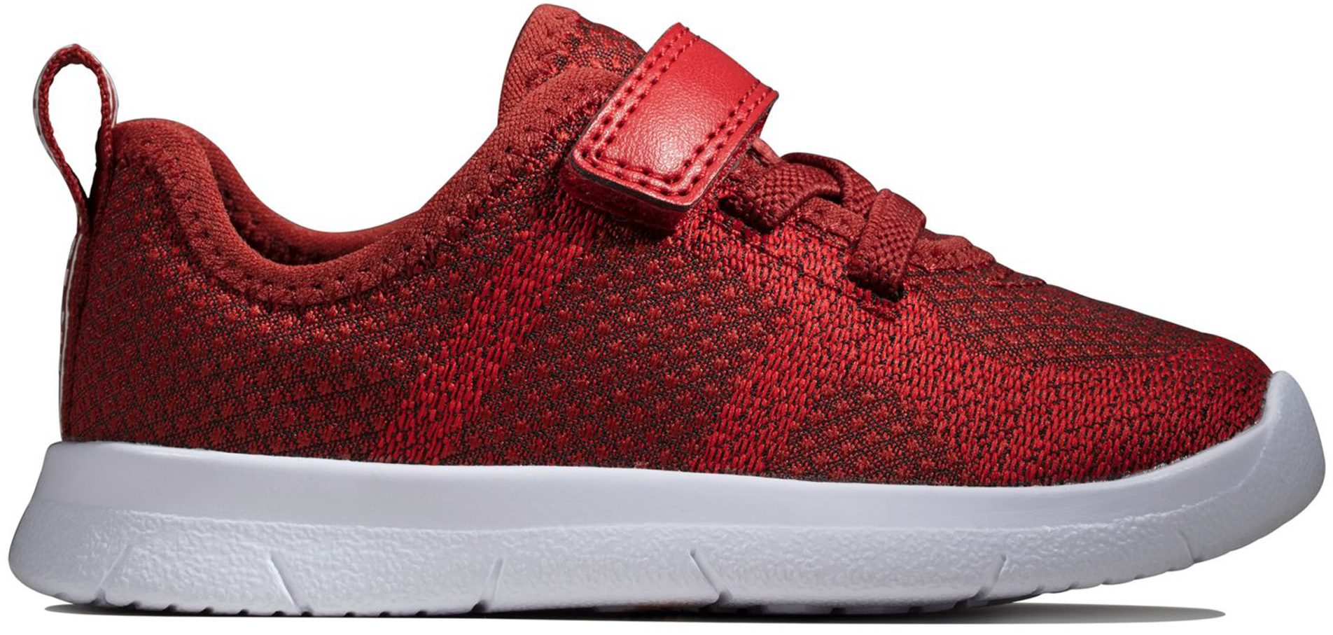 Clarks Ath Flux Toddler Burgundy 26143247 - Boys Trainers - Humphries Shoes