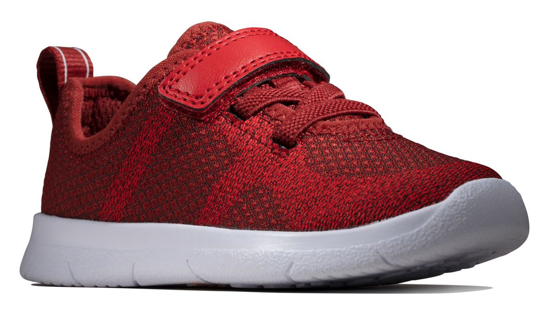 Clarks Ath Flux Toddler Burgundy 26143247 - Boys Trainers - Humphries Shoes