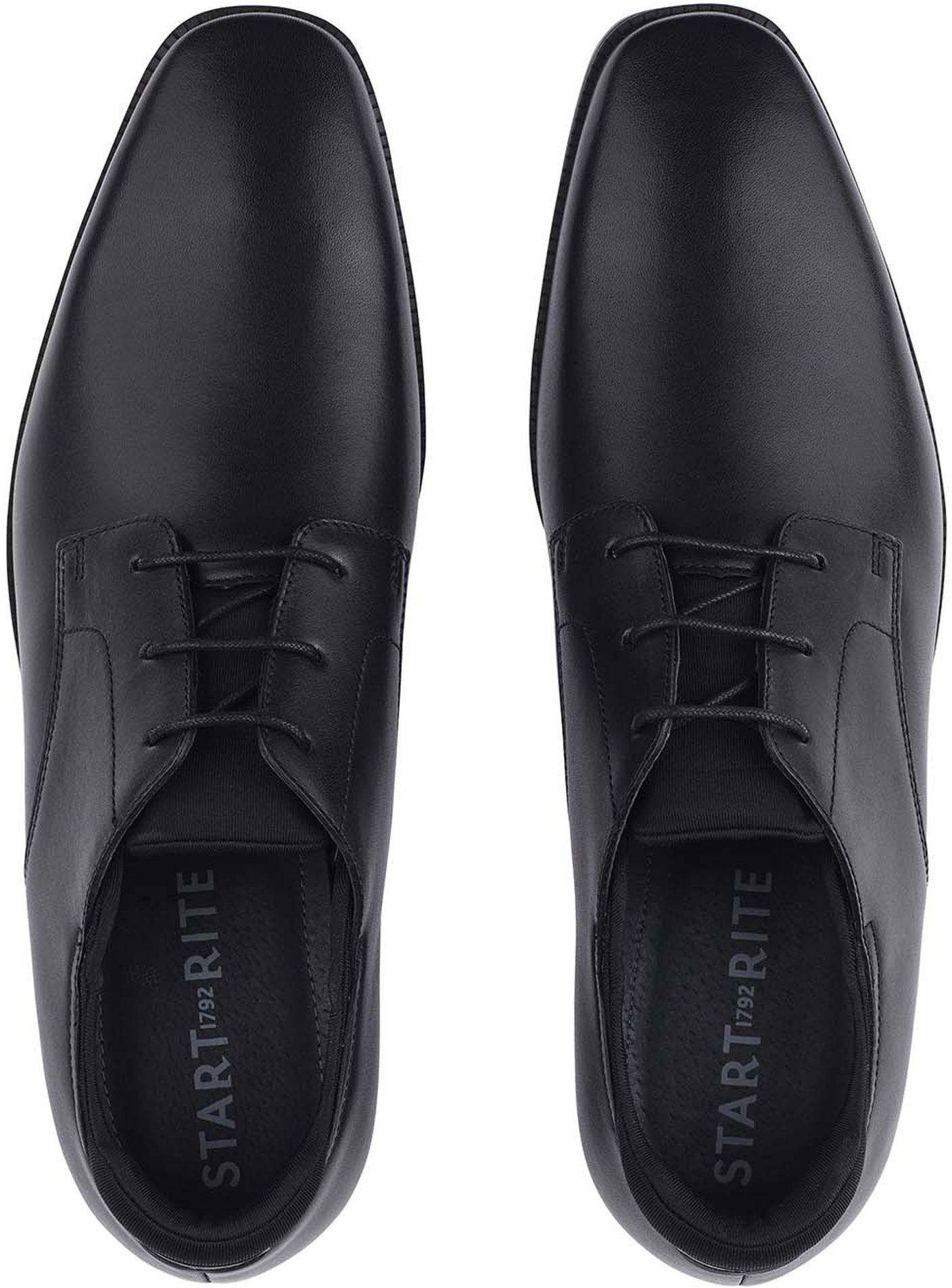 Start-Rite Academy Black Leather 3511_7 - Boys School Shoes - Humphries ...
