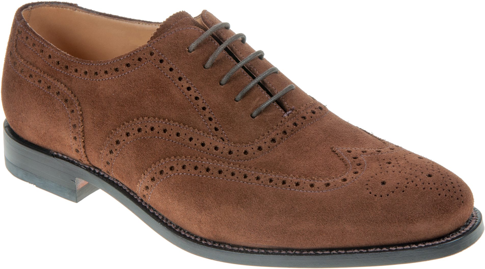 Loake 202 Brown Suede - Formal Shoes - Humphries Shoes