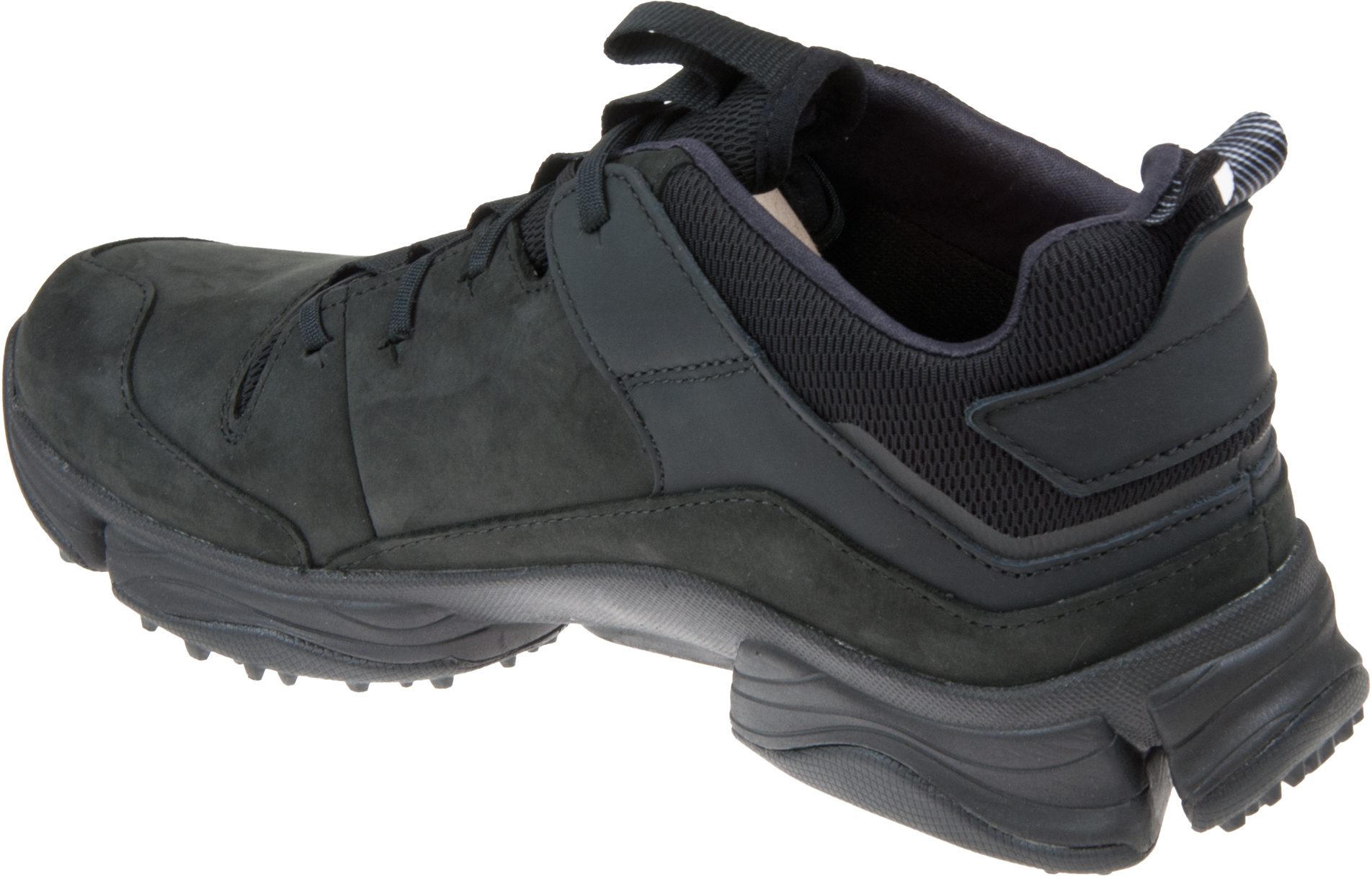 Clarks Tri Path Mid Black Combi 26144385 - Casual Shoes - Humphries Shoes