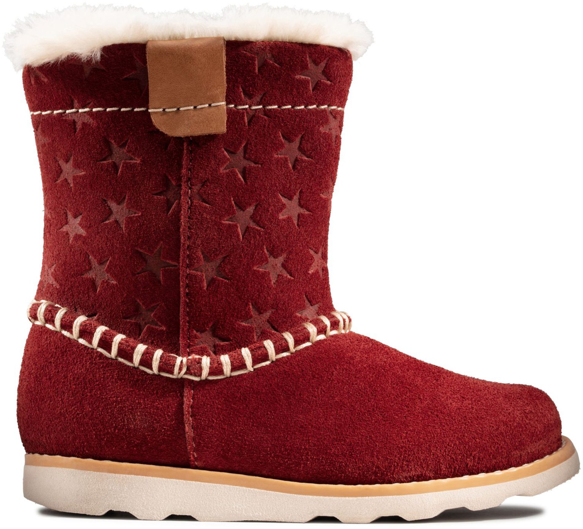 Clarks Crown Piper Toddler Dark Red 26143874 - Girls Boots - Humphries ...