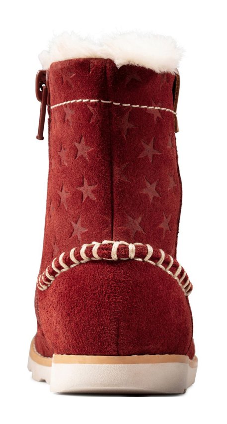Clarks Crown Piper Toddler Dark Red 26143874 - Girls Boots - Humphries ...