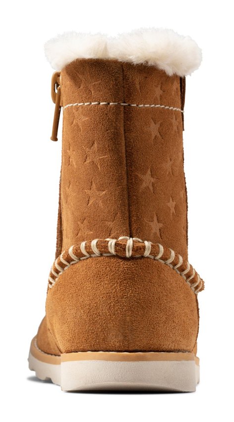 Clarks Crown Piper Toddler Tan Suede 26143872 - Girls Boots - Humphries ...