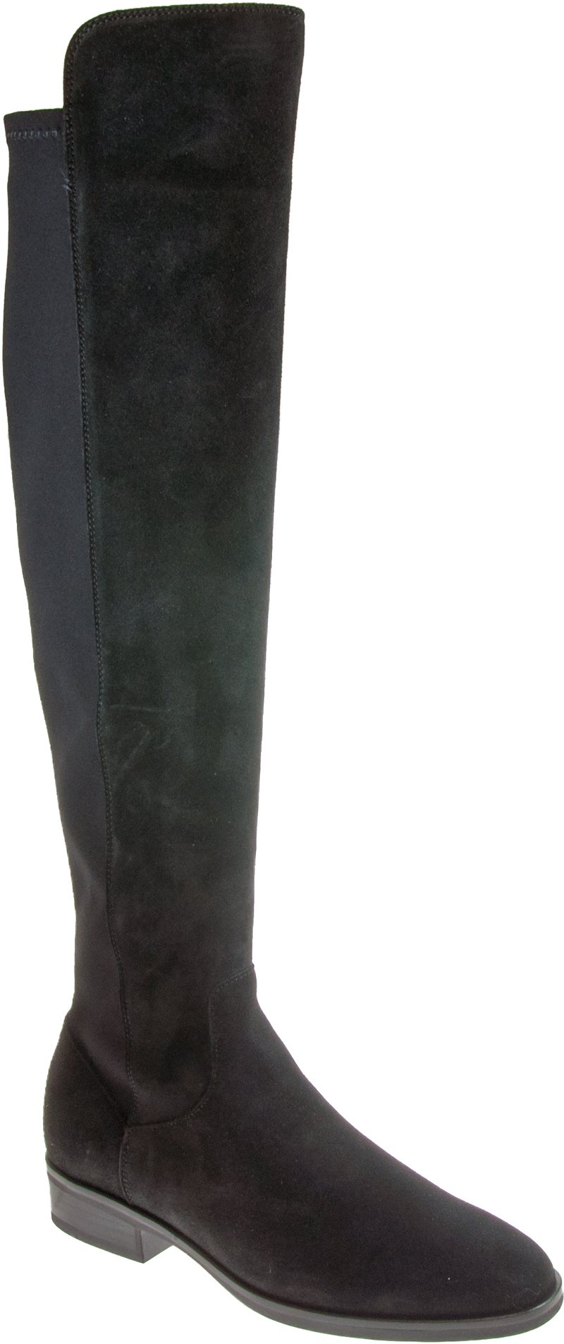 Clarks Pure Caddy Black Suede 26143540 - Over the Knee Boots ...