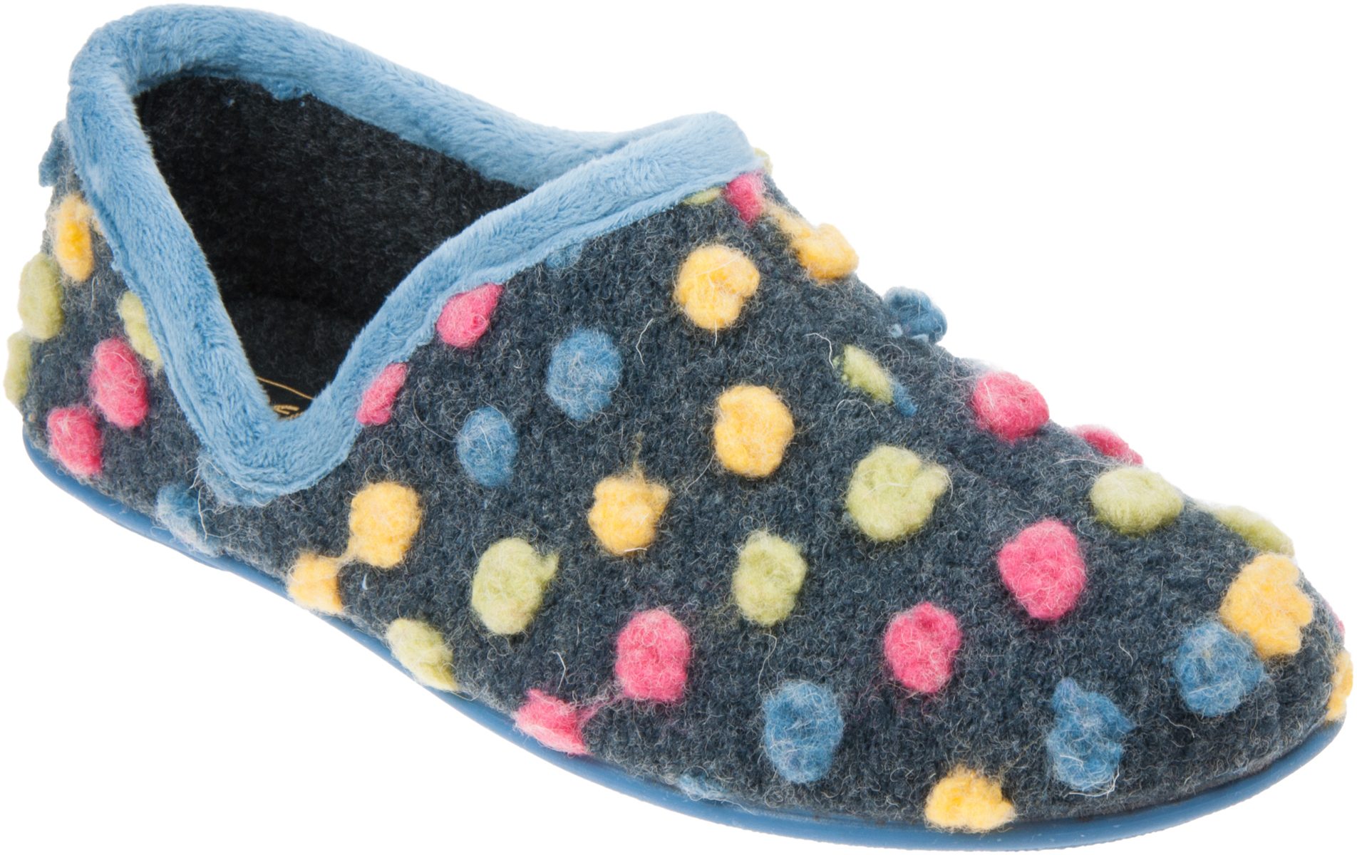 Sleepers Jade Light Blue / Multi LS311LC - Full Slippers - Humphries Shoes