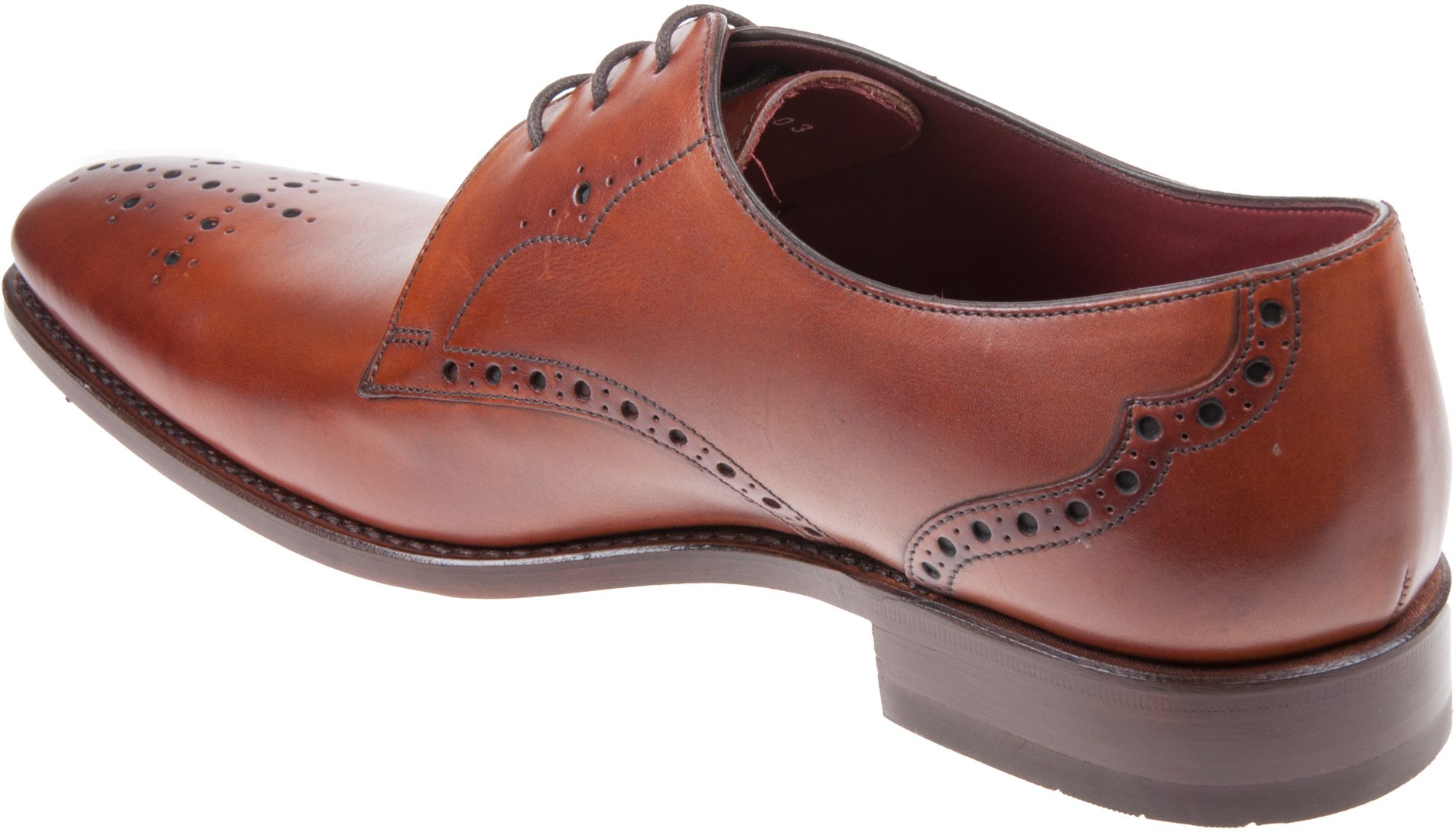 Loake Hannibal Hand Painted Deep Chesnut Calf - Formal Shoes ...