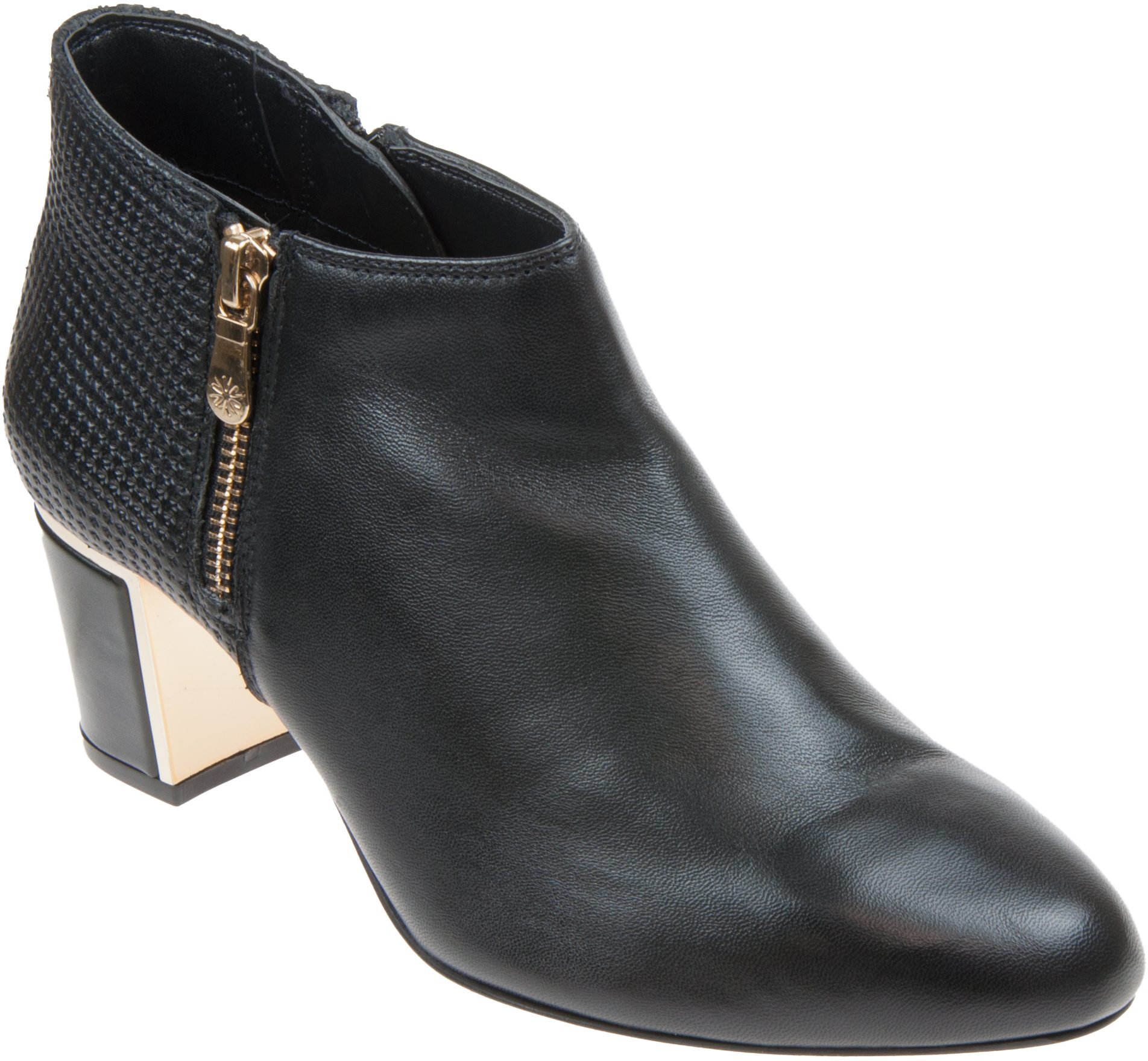 Van Dal Arial Black Emboss Leather 2463150 - Ankle Boots - Humphries Shoes