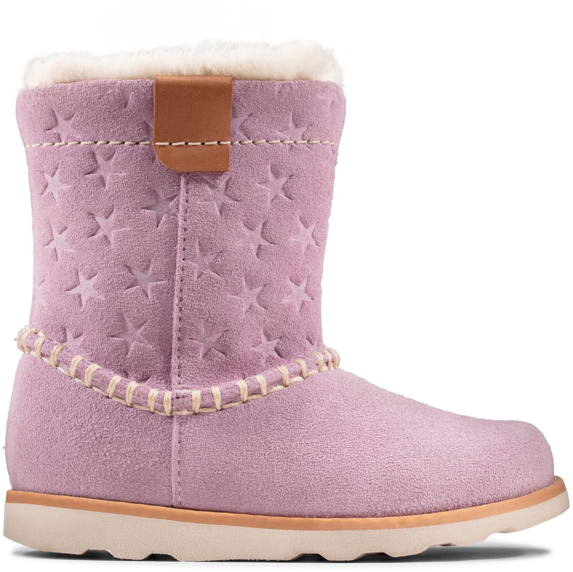 Clarks Crown Piper Toddler Lilac Suede 26143955 - Girls Boots ...