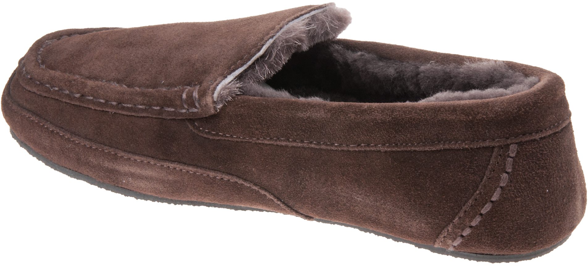 Draper of Glastonbury Hugo Brown 22815 - Full Slippers - Humphries Shoes