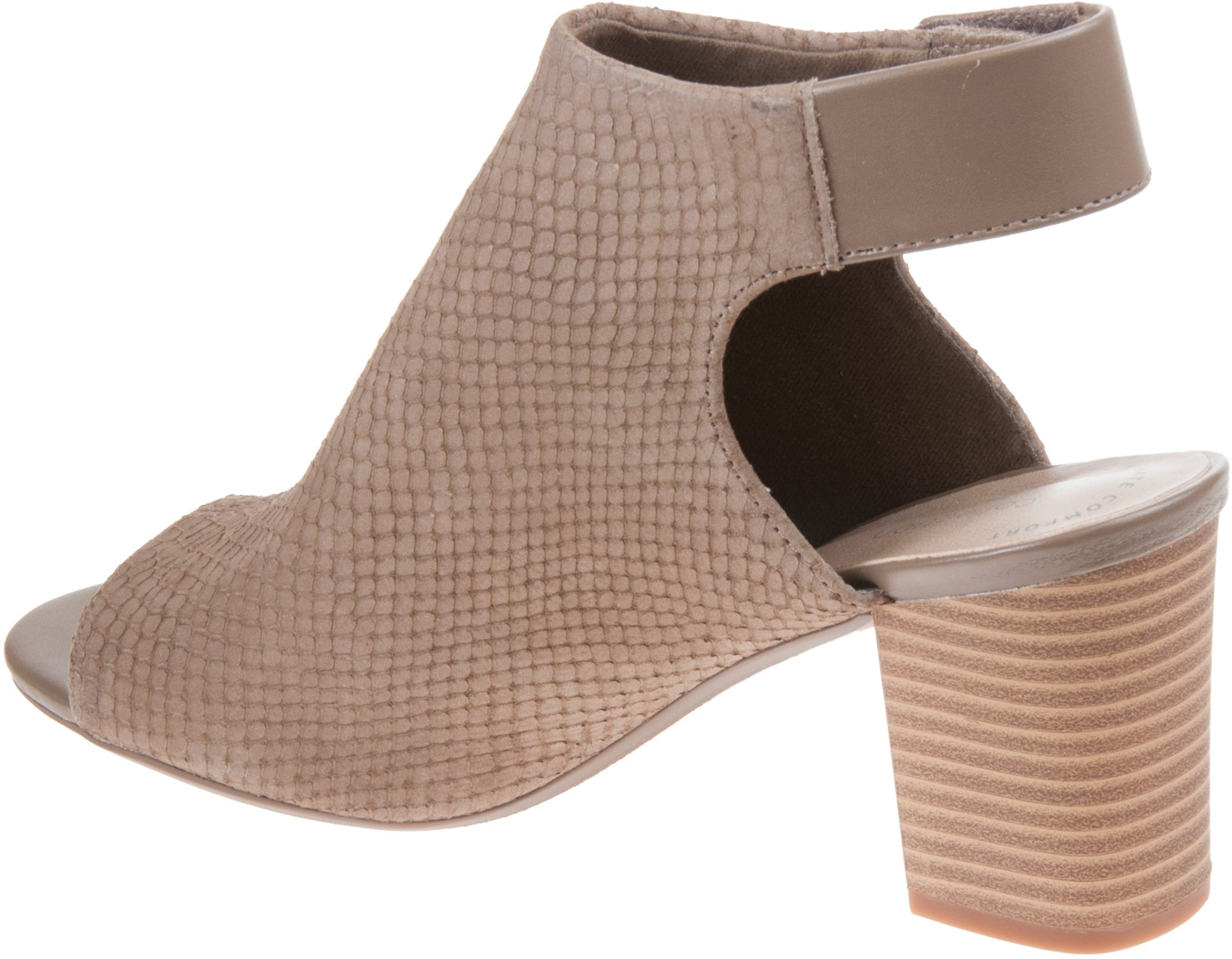 Clarks Deva Bell Olive Nubuck 26147470 - Full Sandals - Humphries Shoes