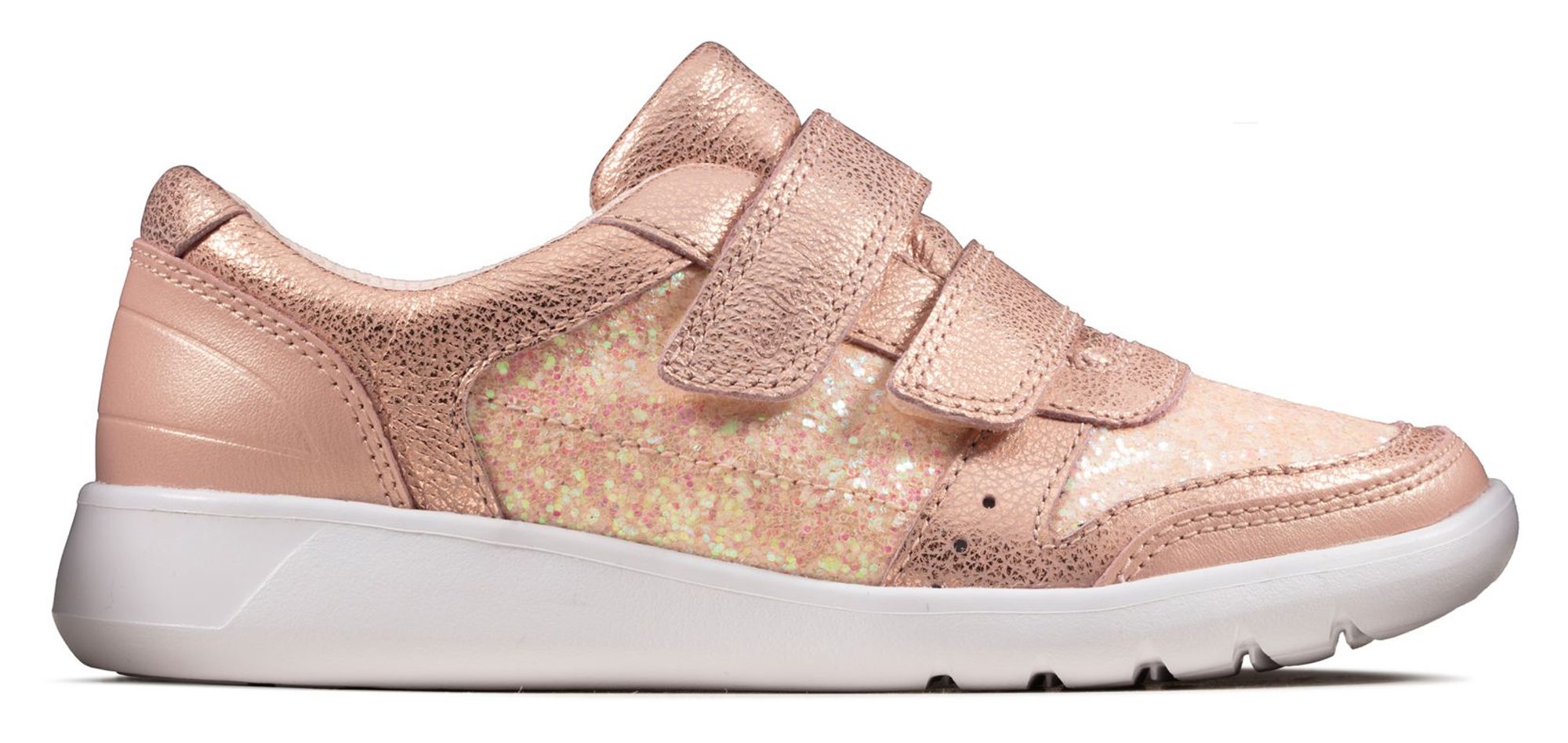 Clarks Scape Spirit Kid Pink 26149138 - Girls Trainers - Humphries Shoes