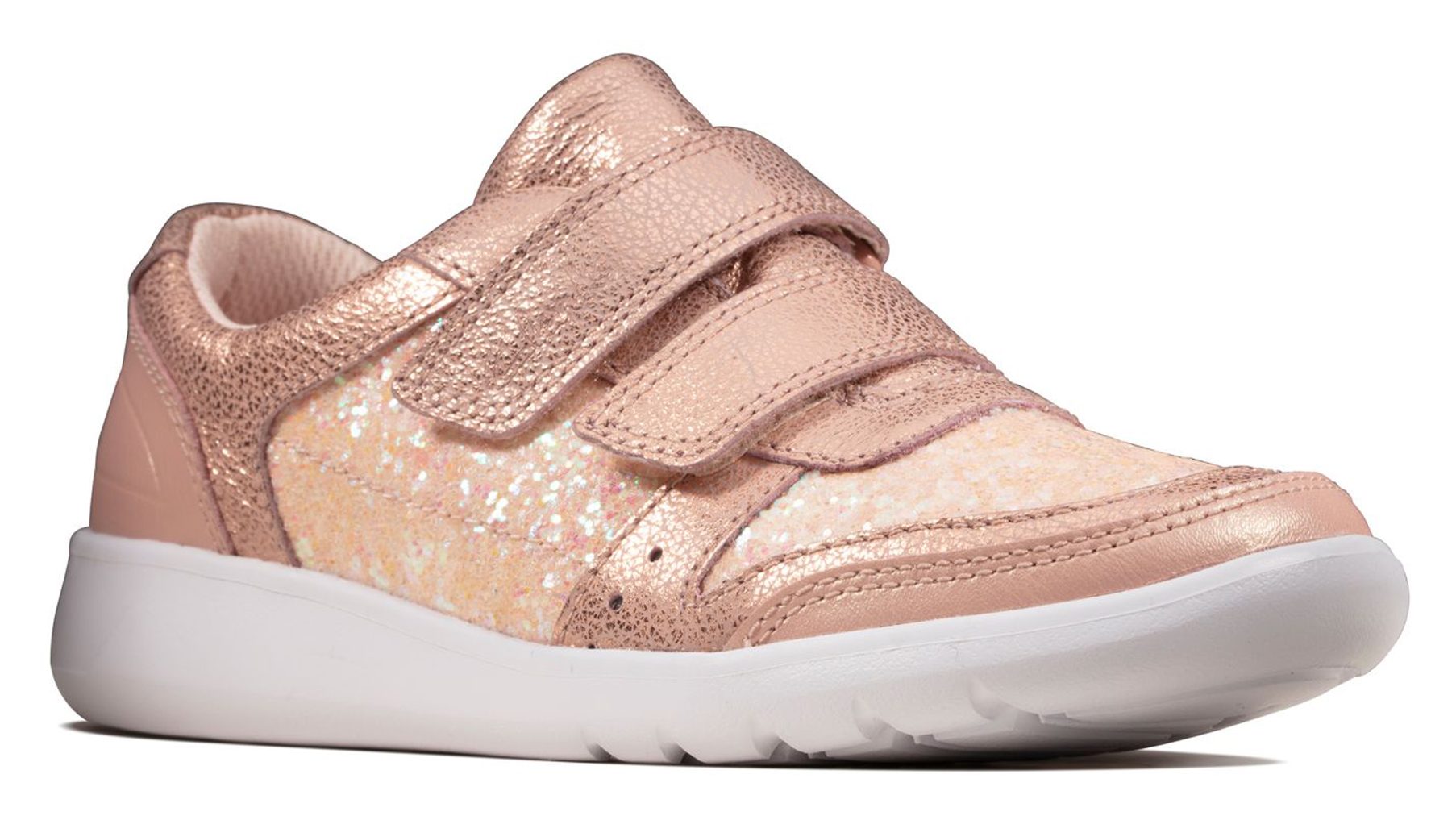 Clarks Scape Spirit Kid Pink 26149138 - Girls Trainers - Humphries Shoes