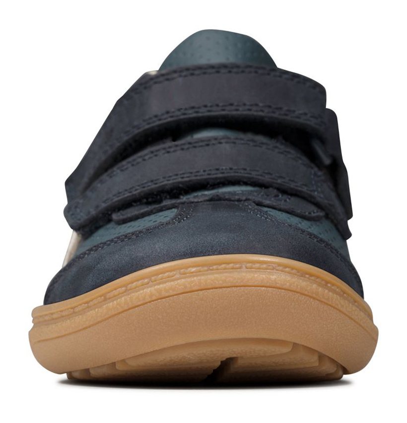 Clarks Flash Metra Toddler Navy Leather 26149005 - Boys Shoes ...