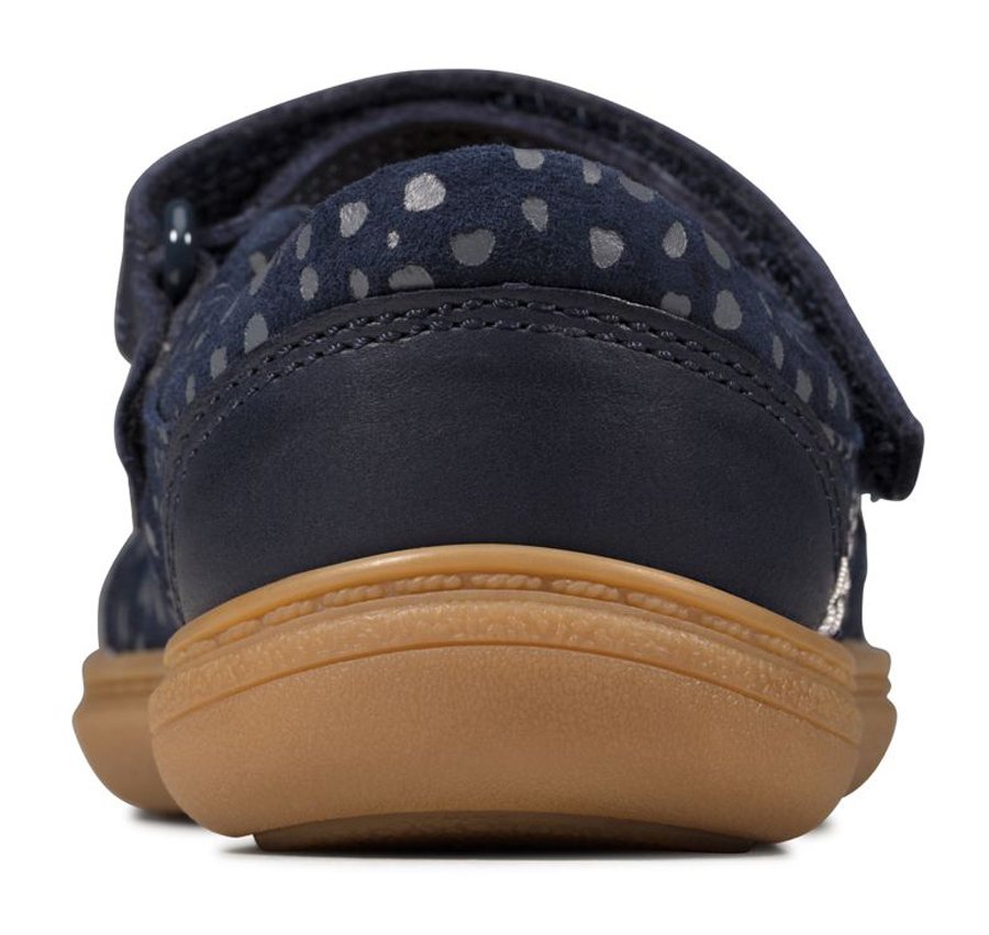Clarks Flash Bright Toddler Navy Leather 26149000 - Girls Shoes ...