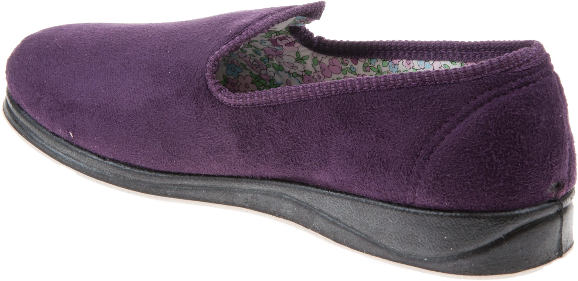 Padders Repose Purple 406/78 - Full Slippers - Humphries Shoes