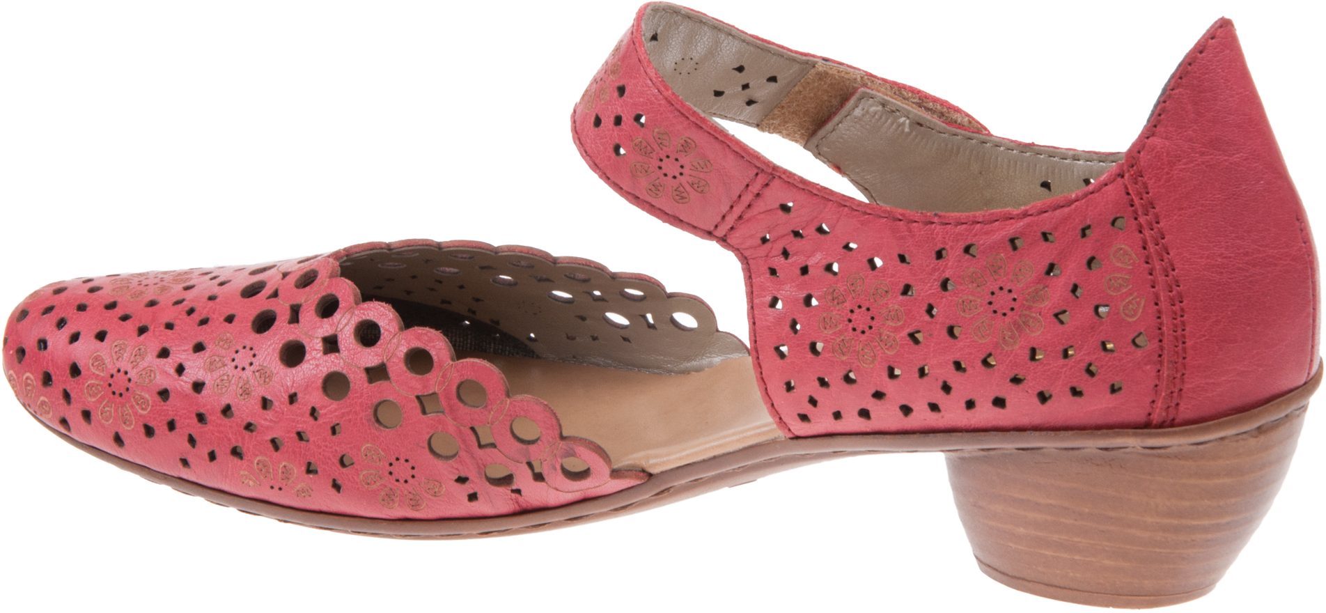 Rieker 43753 Red 43753-33 - Everyday Shoes - Humphries Shoes