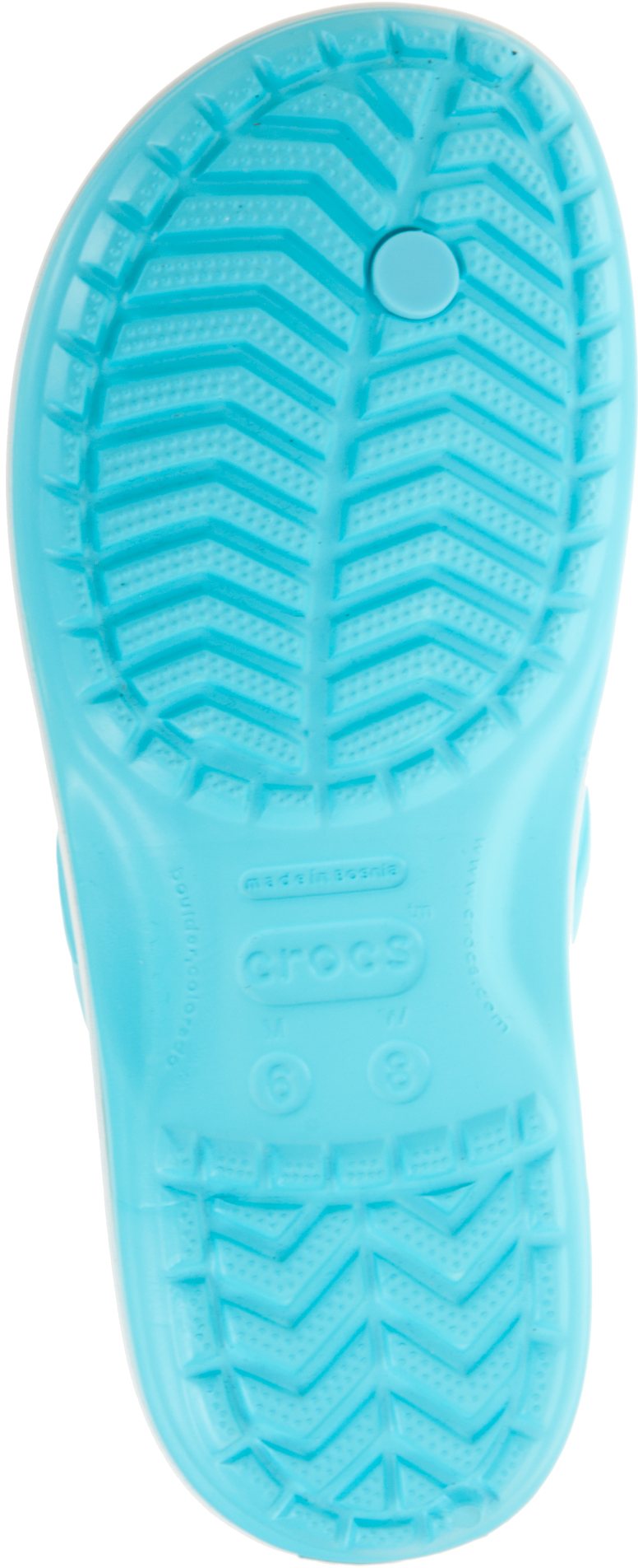 Crocs Crocband Flip Pool / White 11033-4dy - Toe Post Sandals ...