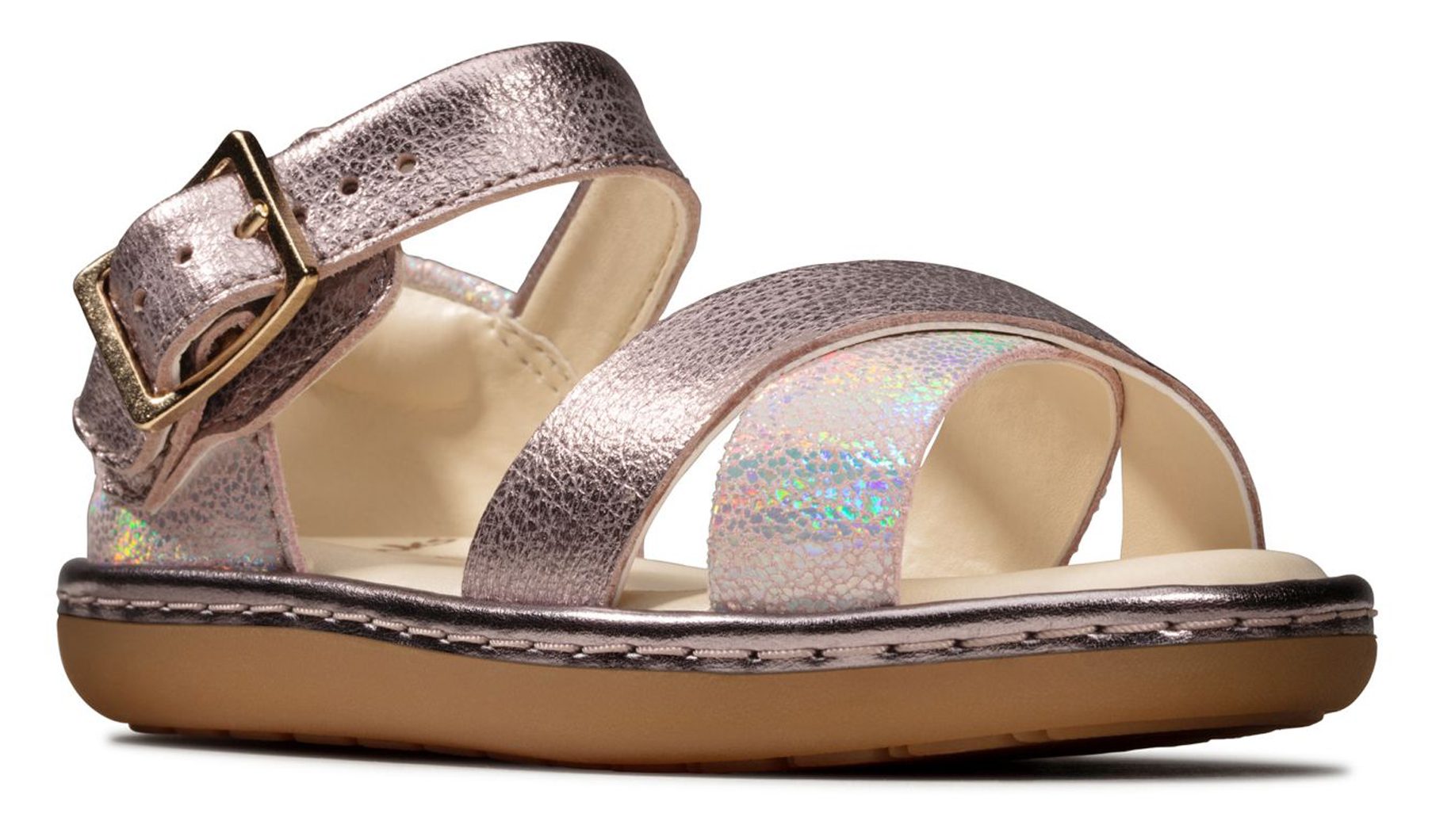 Clarks Skylark Pure Toddler Pink 26148990 - First Walkers - Humphries Shoes