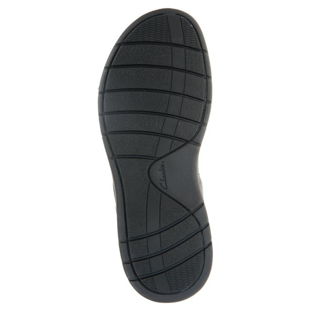 Clarks Nature Trek Black Nubuck 26159760 - Full Sandals - Humphries Shoes