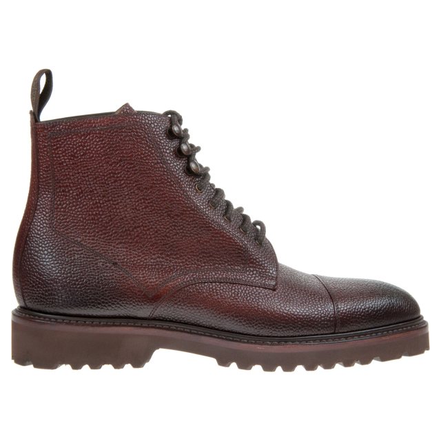 Loake Reynolds Hand Painted Oxblood Grain Calf Leather - Formal Boots ...