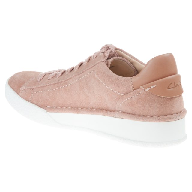 Clarks Craft Cup Lace Rose Suede 26165838 - Everyday Shoes - Humphries ...