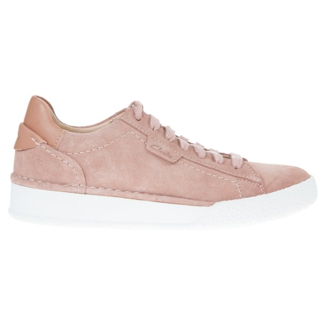 Clarks Craft Cup Lace Rose Suede 26165838 - Everyday Shoes - Humphries ...